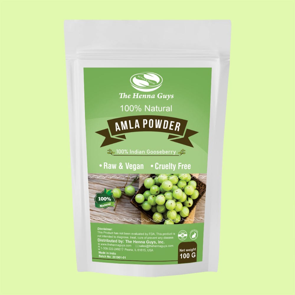 Amla Powder - Strengthen Hair & Boost Volume Mask – The Henna Guys