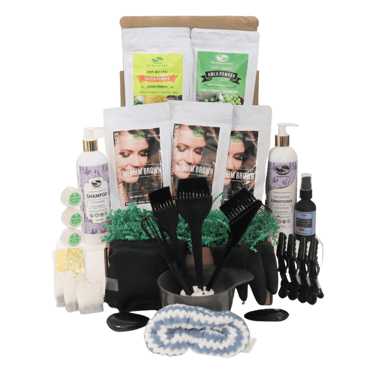 Henna Dye Advanced Kit - Home Hair Coloring Kit – The Henna Guys