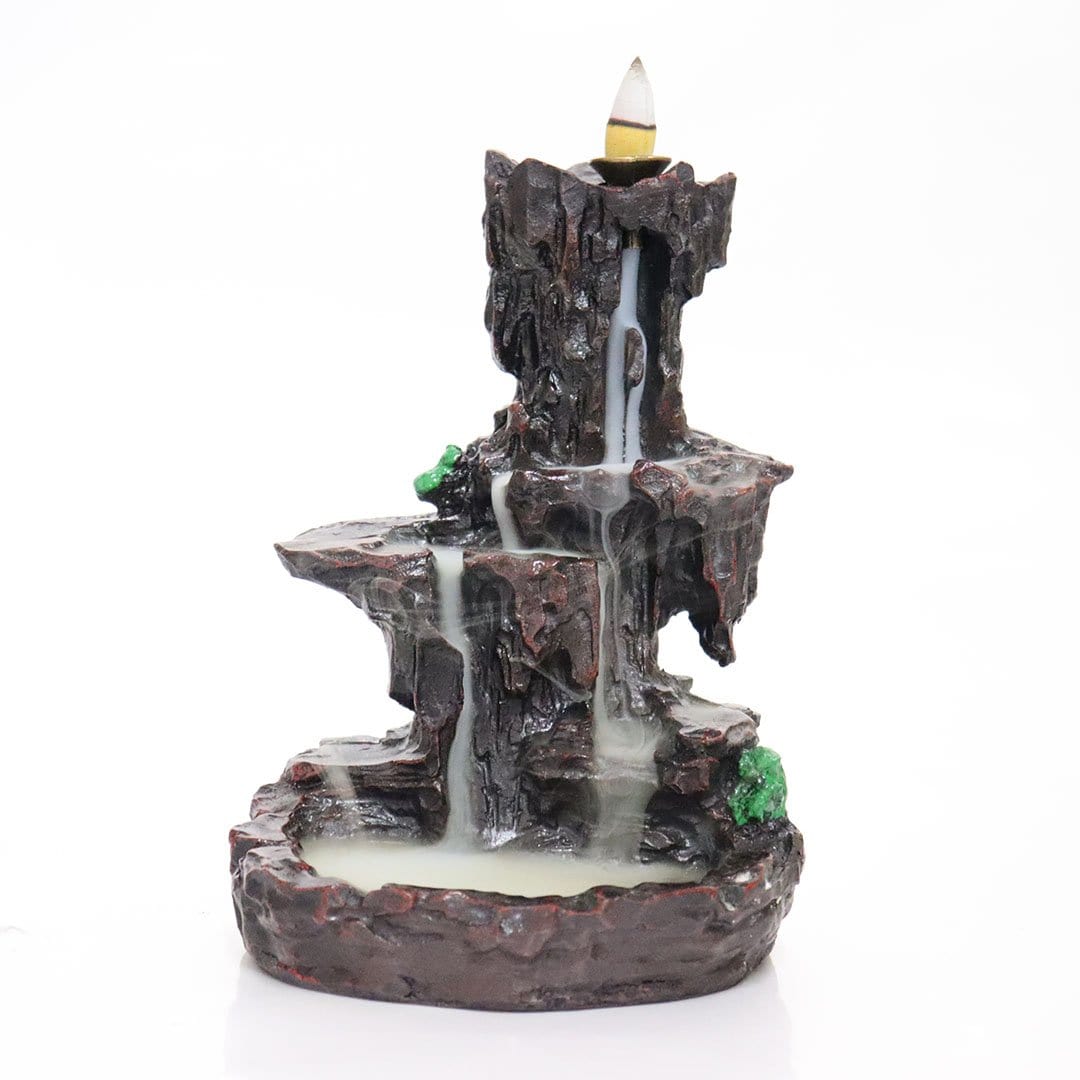 Resin Backflow Waterfall Incense Burner – The Henna Guys