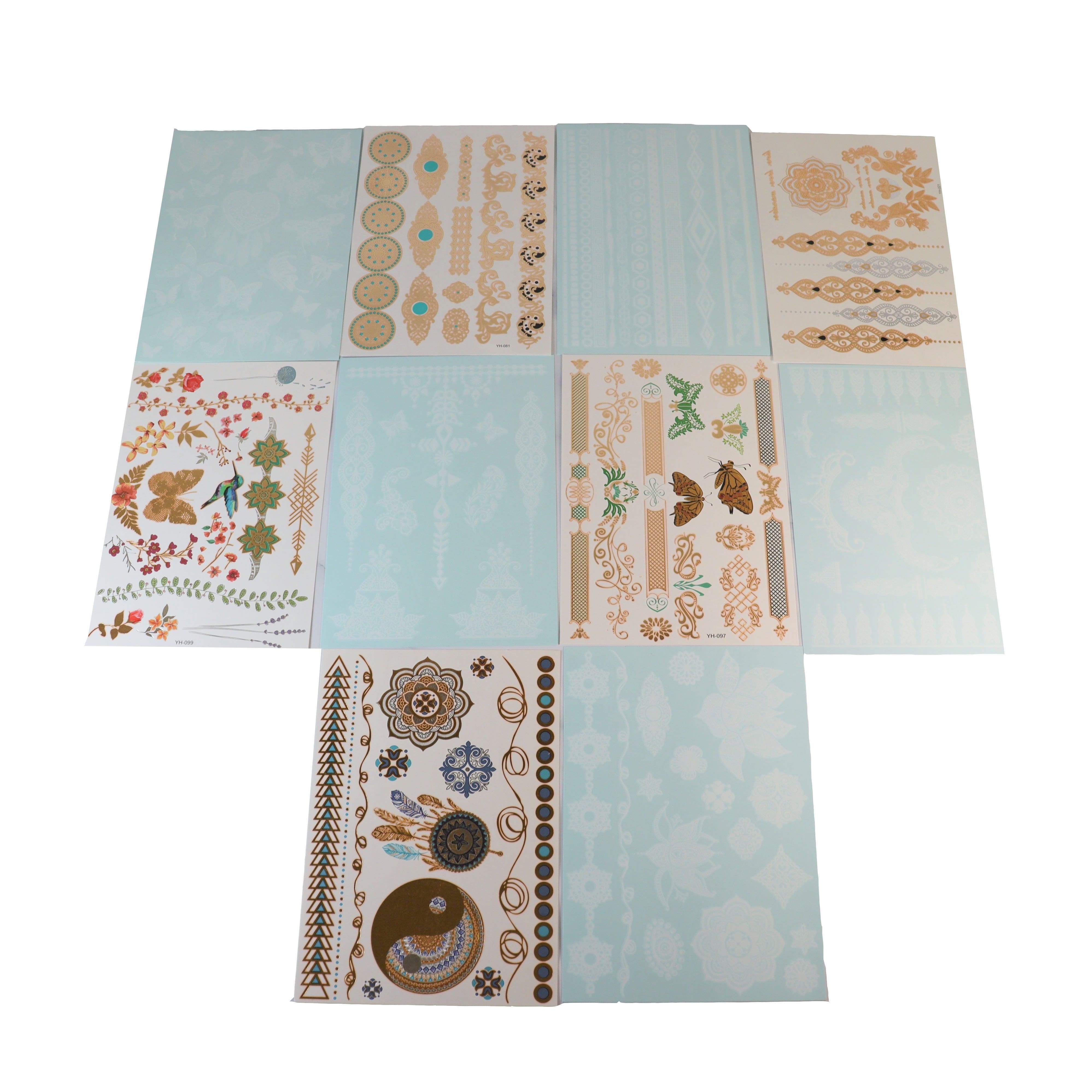 Temporary Tattoo Set - Henna Tattoo Set - The Henna Guys